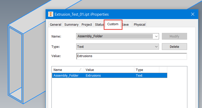 Inventor Tips and Tricks – Using iLogic to Automatically Place Components in Assembly Folders